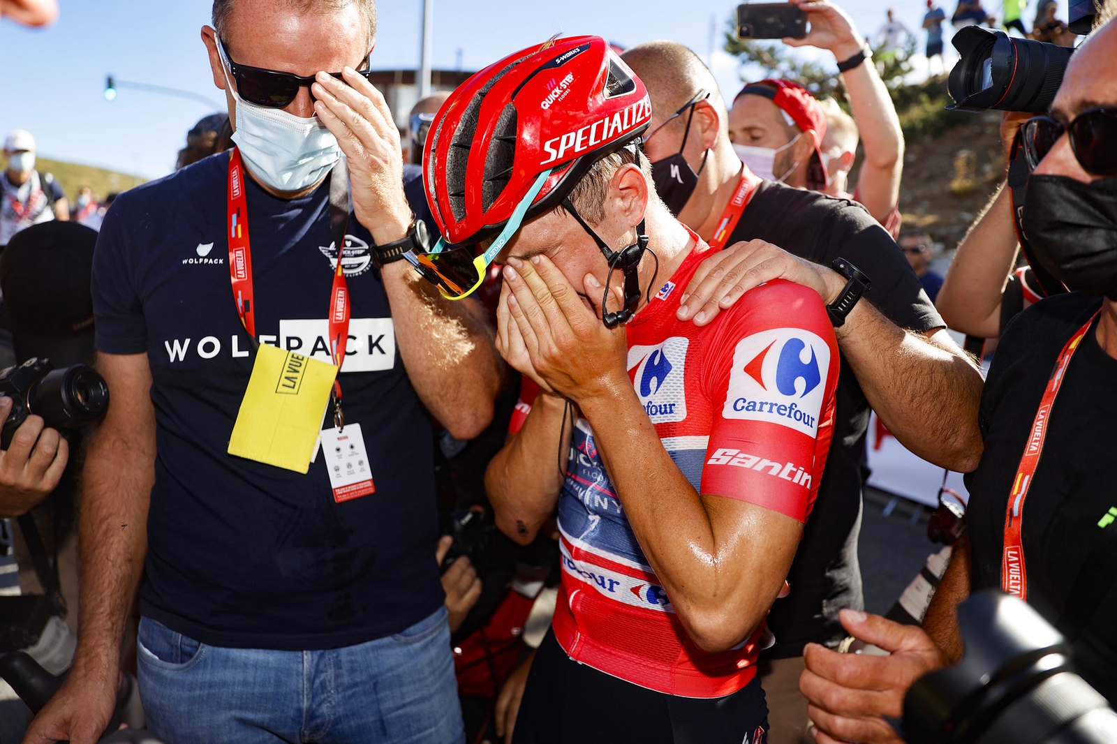 Tour d'Espagne : Remco Evenepoel écrit l'histoire à sa manière